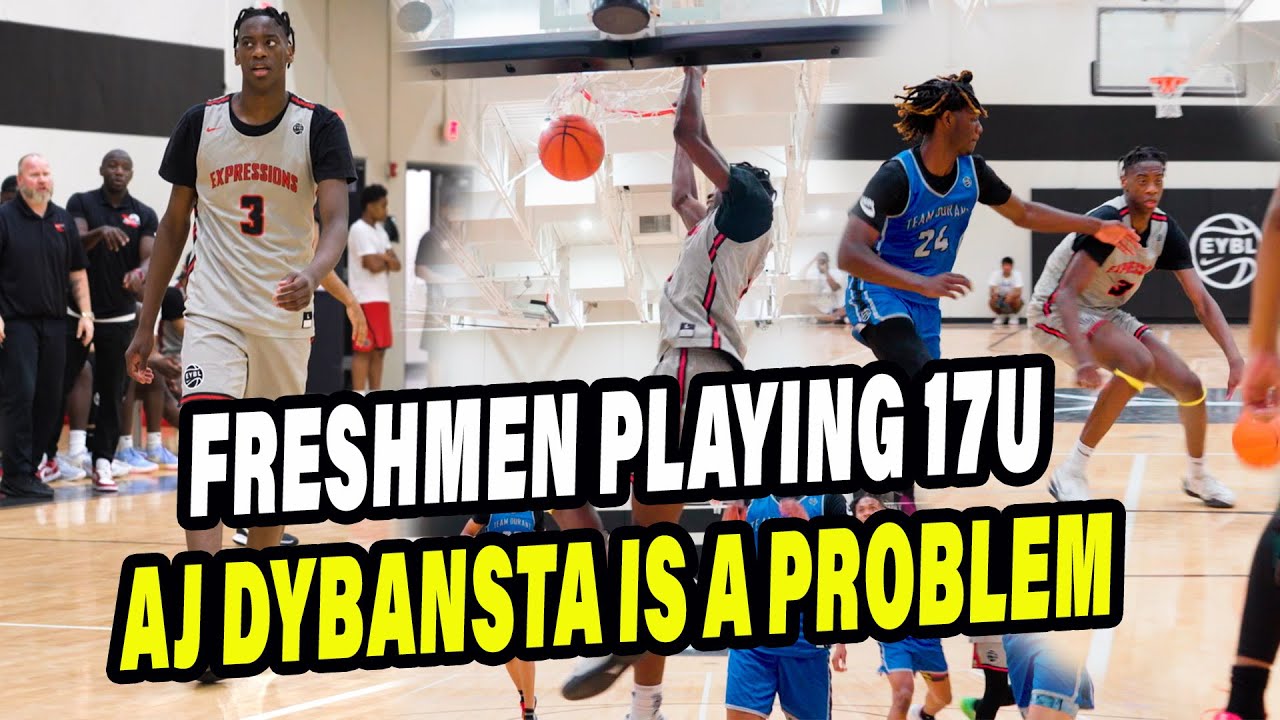 The #1 Freshmen in the Country AJ Dybansta Expressions EYBL vs Team ...