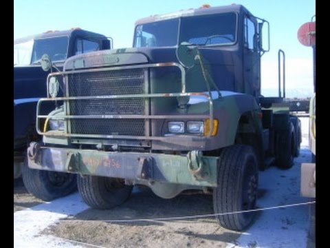 1992 Freightliner Tractor Truck Model# M916A1 on GovLiquidation.com ...