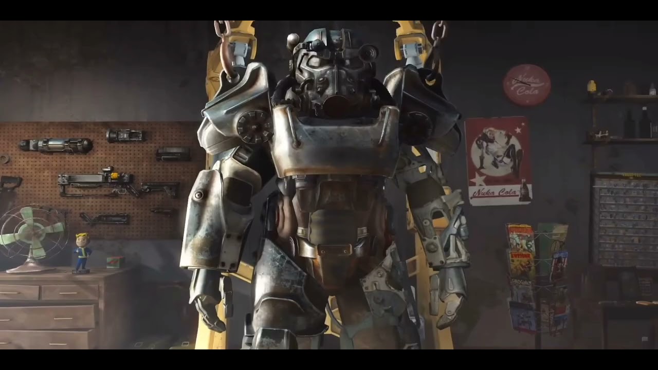 Kraken Armor rating 2: Fallout 4 Power armor - YouTube
