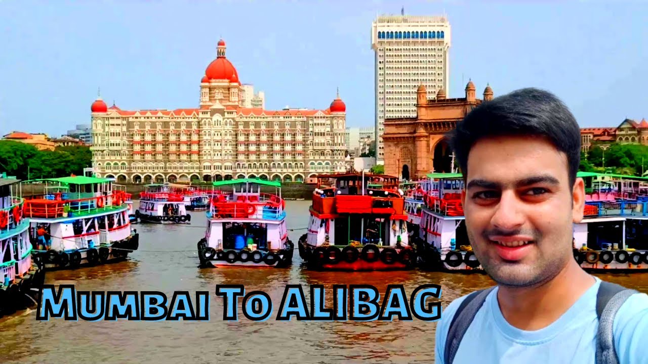 Mumbai To Mini Goa (Alibaug) By Ajanta Ferry | Mumbai Vlog - YouTube