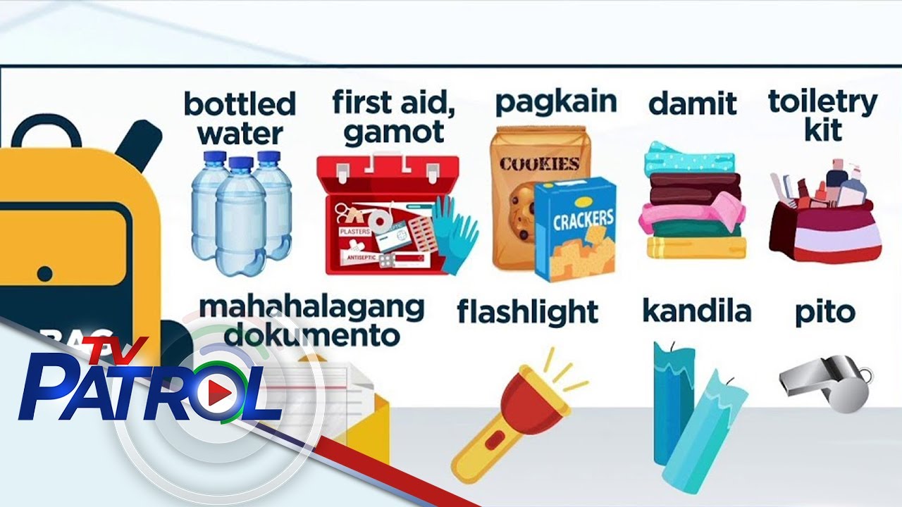 Winning Moment: Mga nilalaman ng 'go bag' | TV Patrol - YouTube