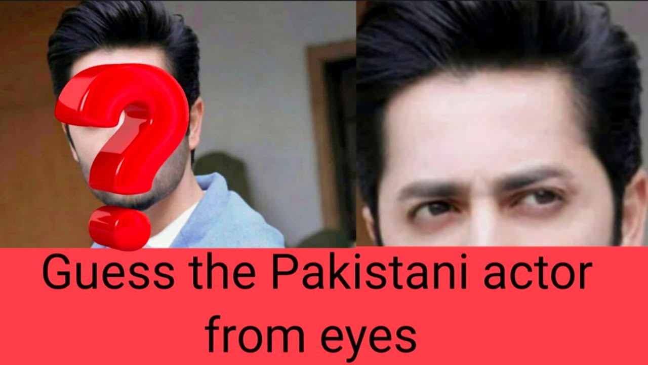 Guess the Pakistani actors from eyes | Part 1 | Thinking brain - YouTube