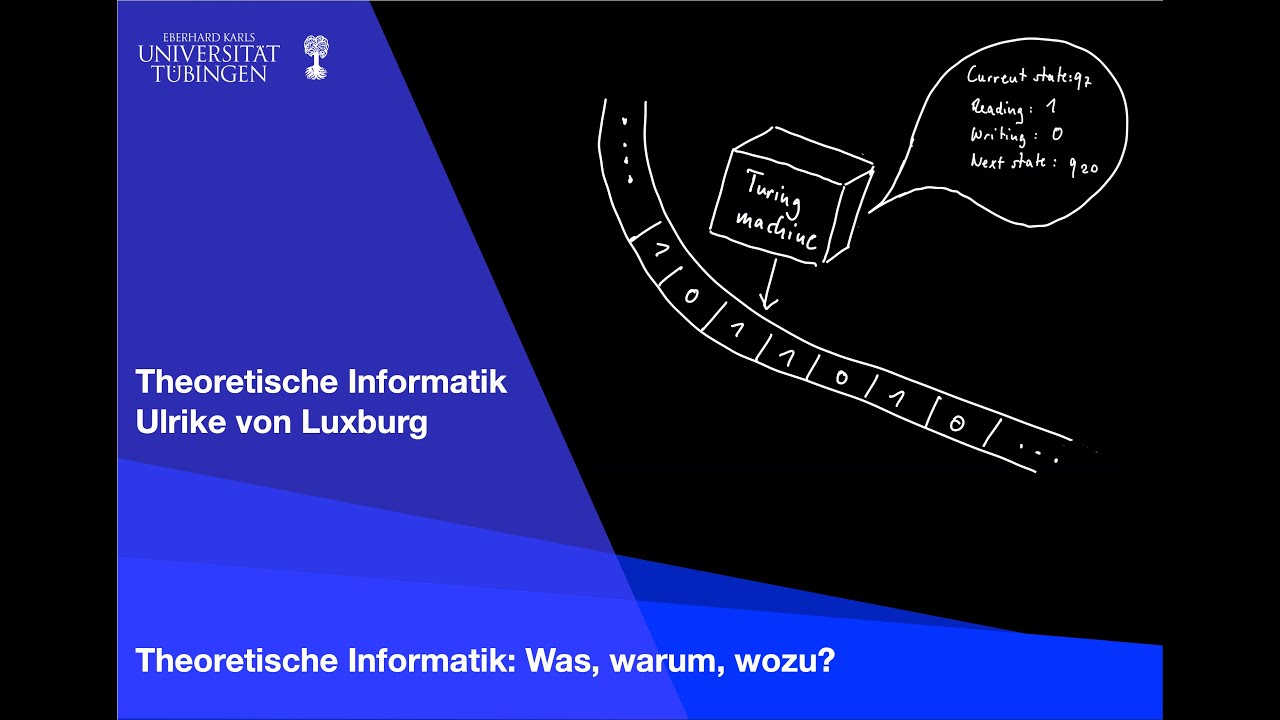 (1) Theoretische Informatik: Was, warum, wozu? - YouTube