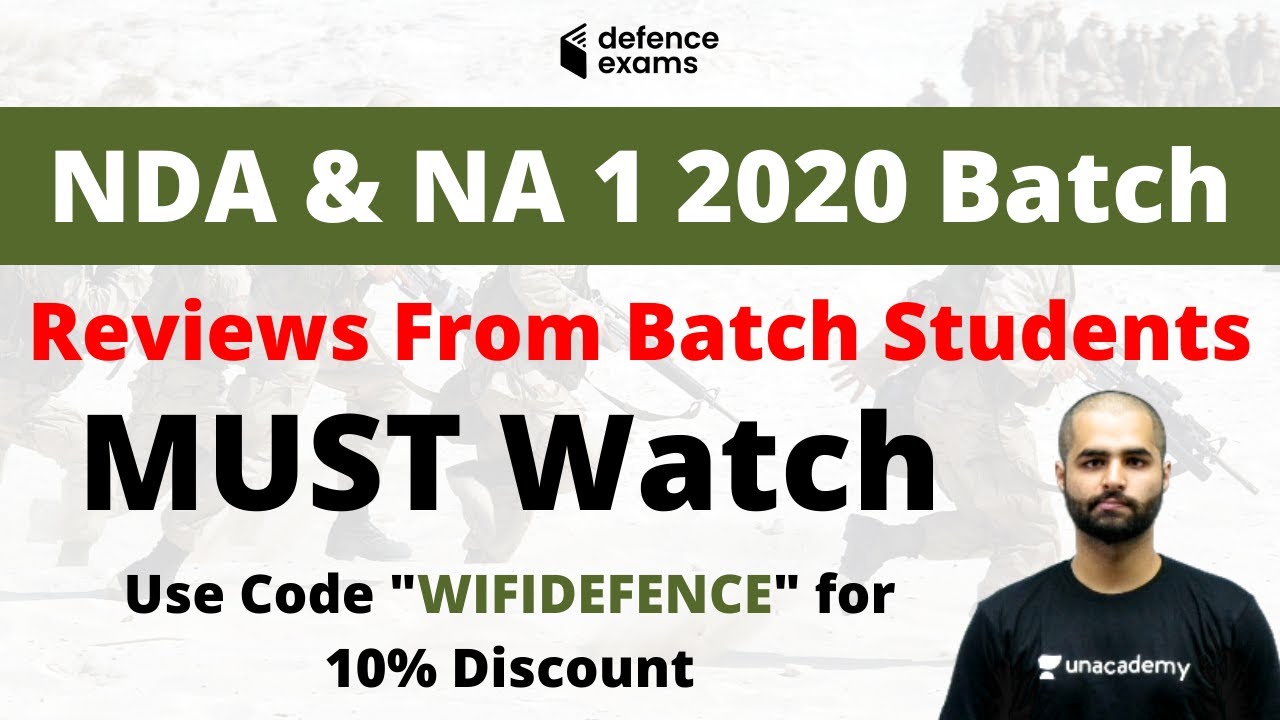 NDA 2020 Preparation Batch | Reviews from Batch Students | Use Code ...