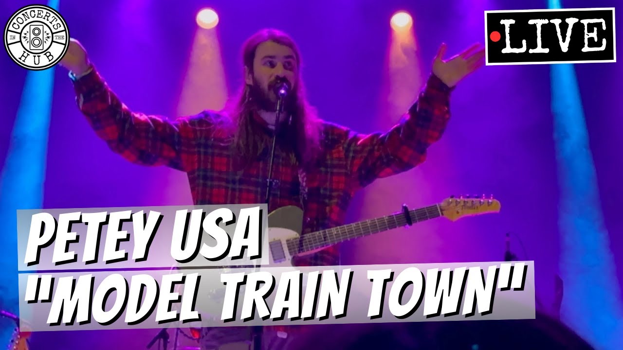 Petey USA "Model Train Town" LIVE - YouTube