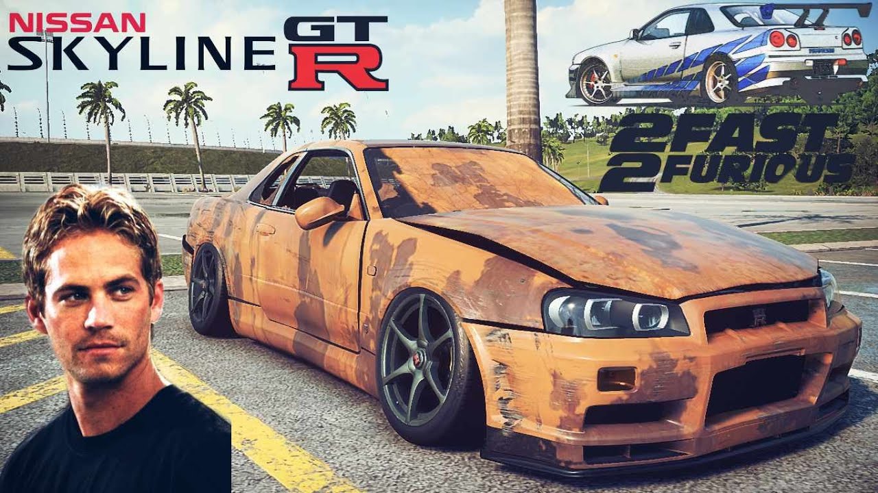 2Fast and 2Furious race - How Paul Walker got his GTR R34 in 2Fast 2 ...