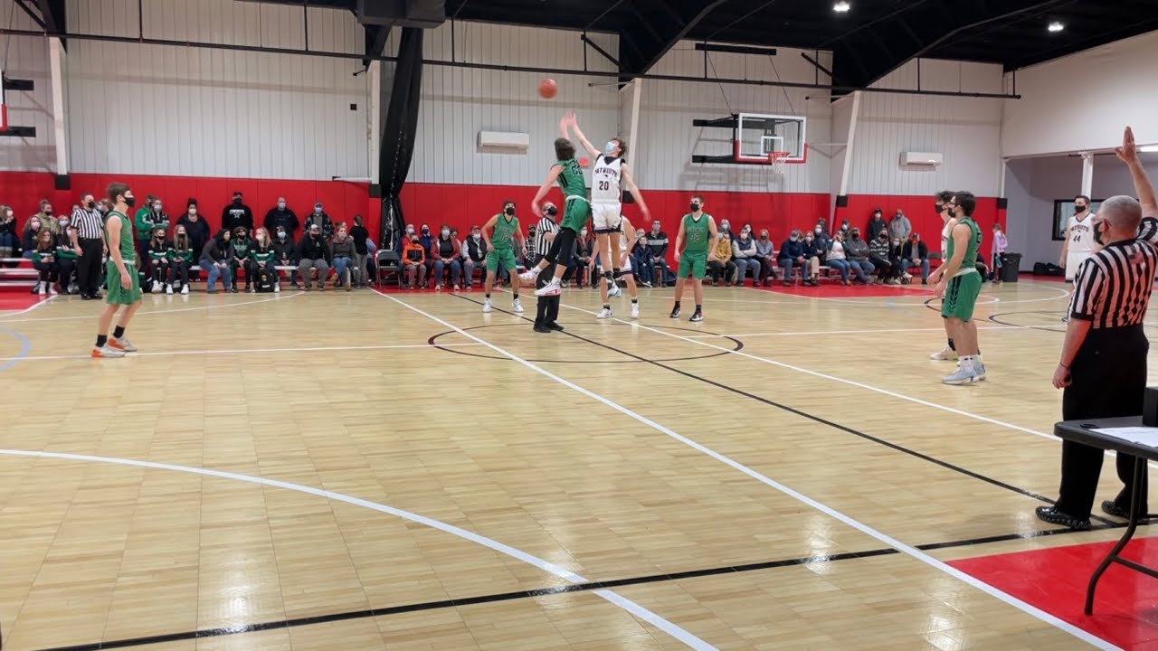 Schenck Wolverines VS Bangor Patriots: Schenck High School Basketball ...