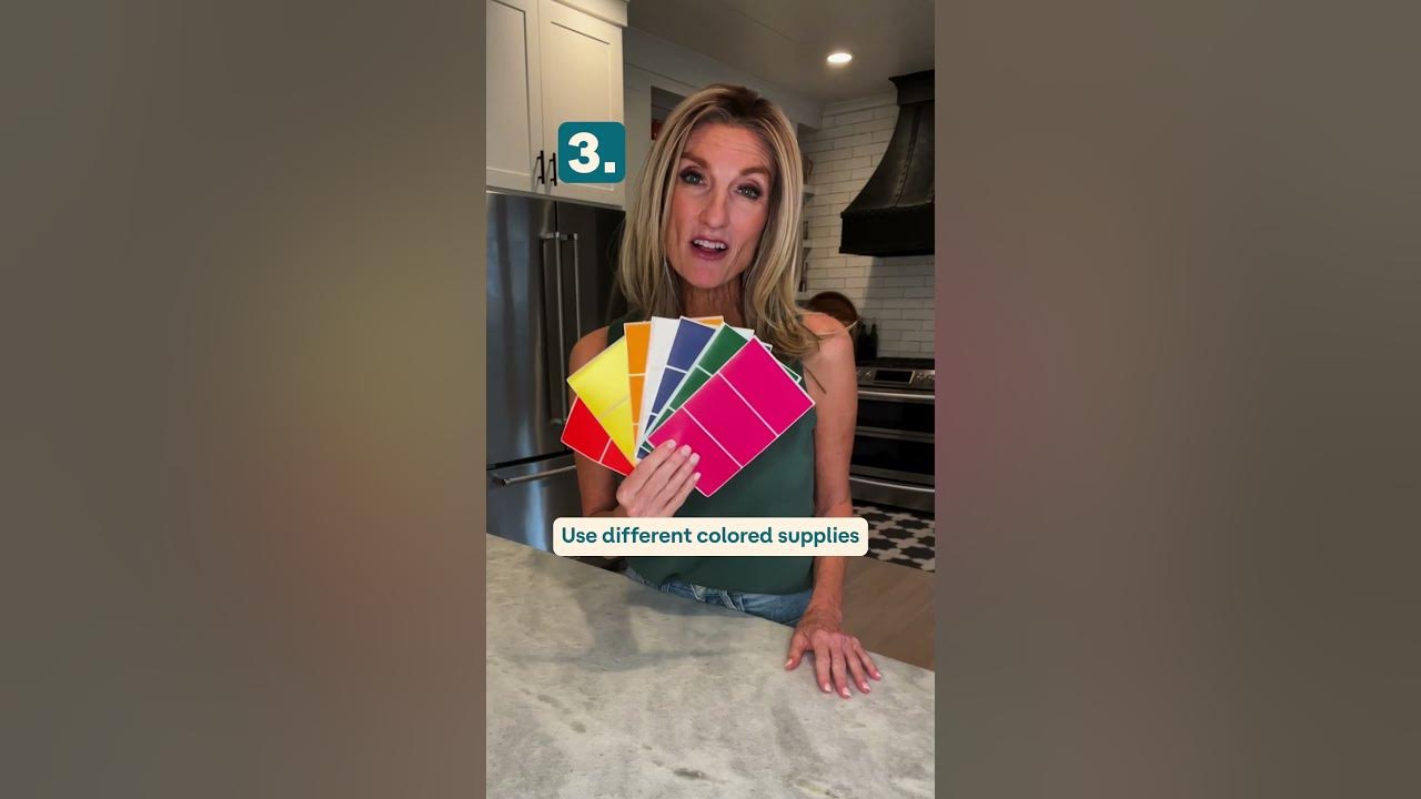 ADHD Hacks: Color-coding for kids - YouTube