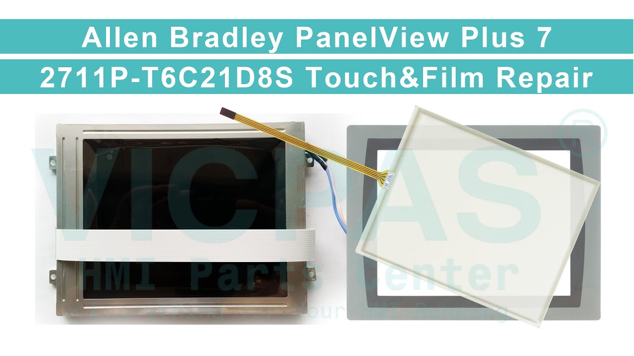 How to Repair 2711P-T6C21D8S Panelview Plus 7 Protective Film ...