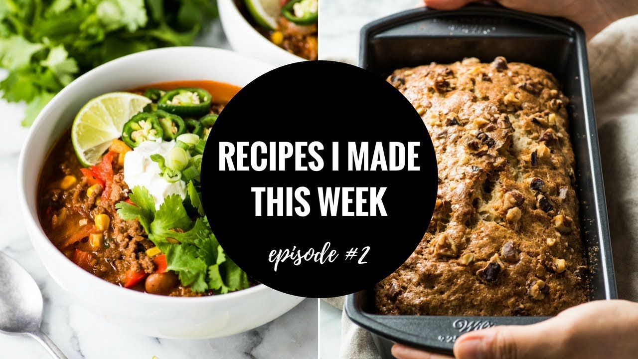 2. RECIPES I MADE THIS WEEK | Isabel Eats - YouTube
