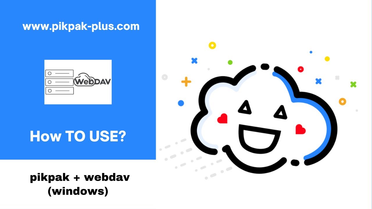 How to use pikpak webdav in windows [RaiDrive] - pikpak-plus - YouTube