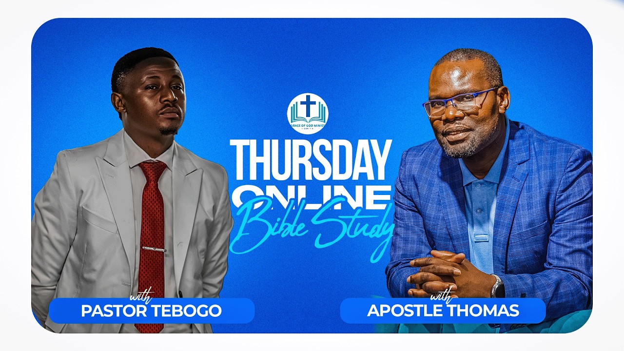 Thursday Online Bible Study with Apostle Thomas-🔴Live on YouTube - YouTube