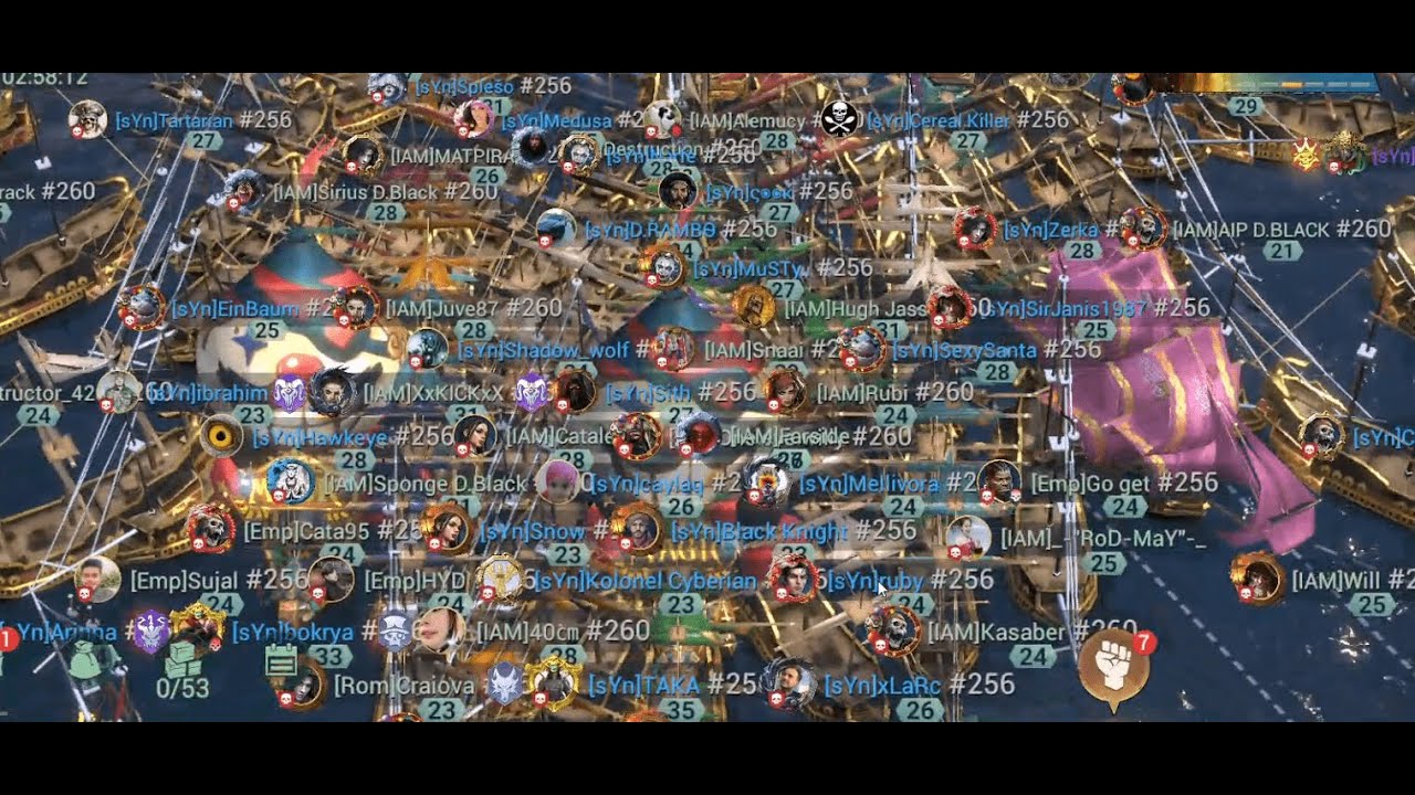SEA OF CONQUEST --- season 2 level 7 port full fight - YouTube