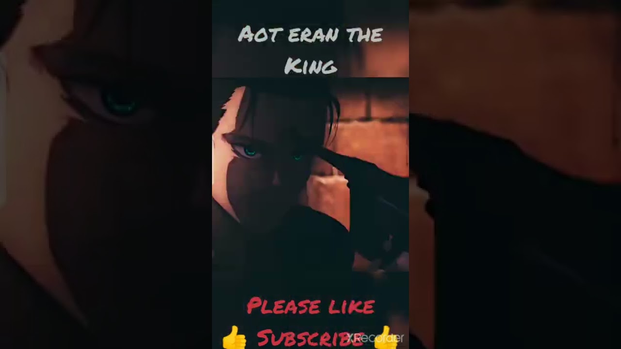 Aot eran the king 👑 #Aot #short - YouTube
