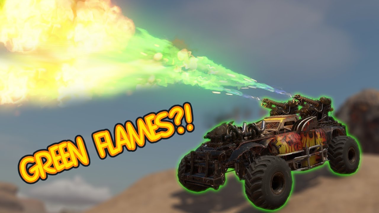 This skin CHANGES the Firebug flame color - Crossout gameplay - YouTube