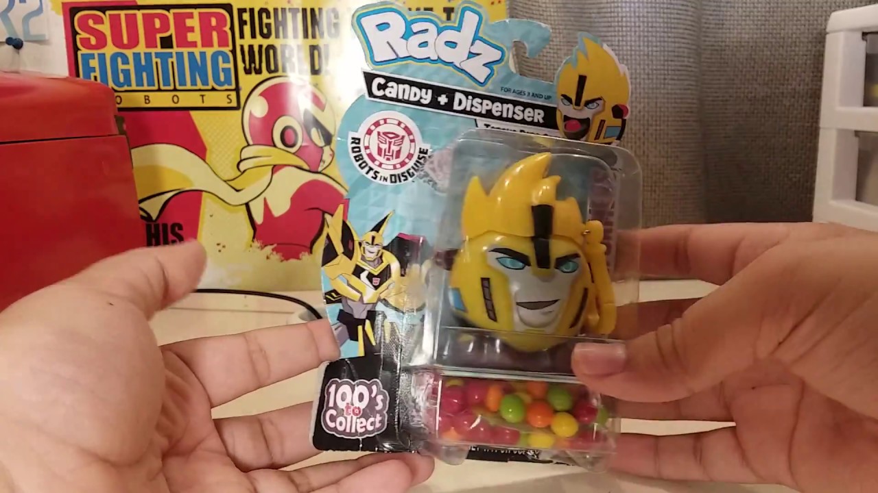 Radz Candy Dispenser of RID 2015 Bumblebee (Feat. Maya and Frida the ...