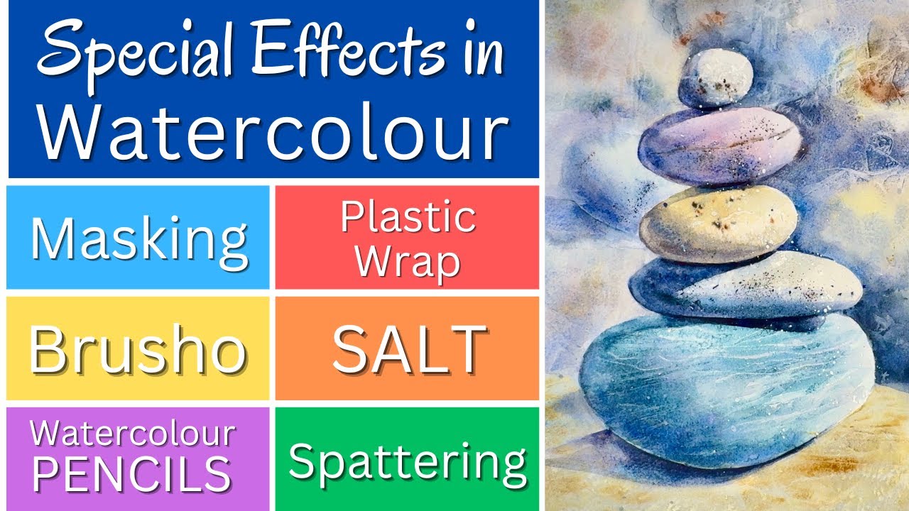 Stunning Watercolour Special Effects Techniques - YouTube