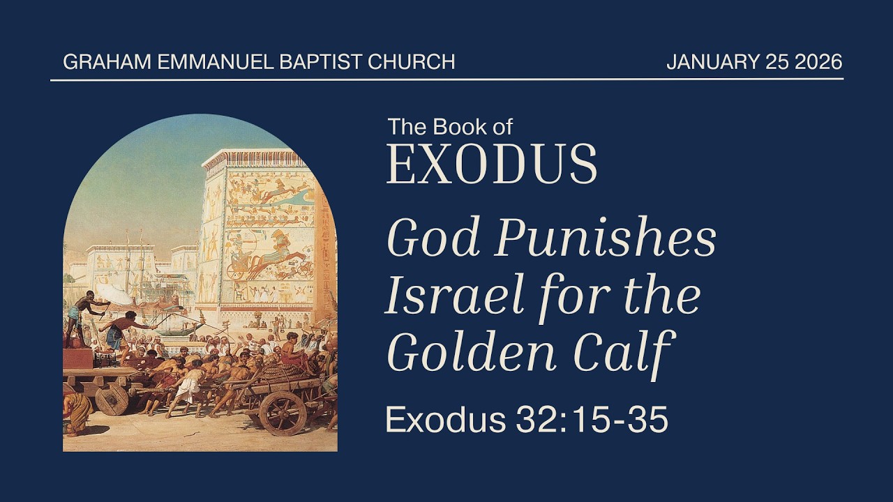 God Punishes Israel for the Golden Calf | Exodus 32:15-35 - YouTube