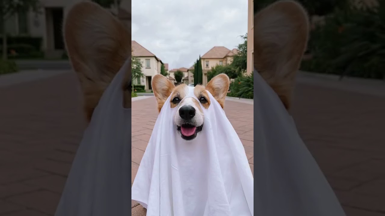 the Ghost corgi - YouTube