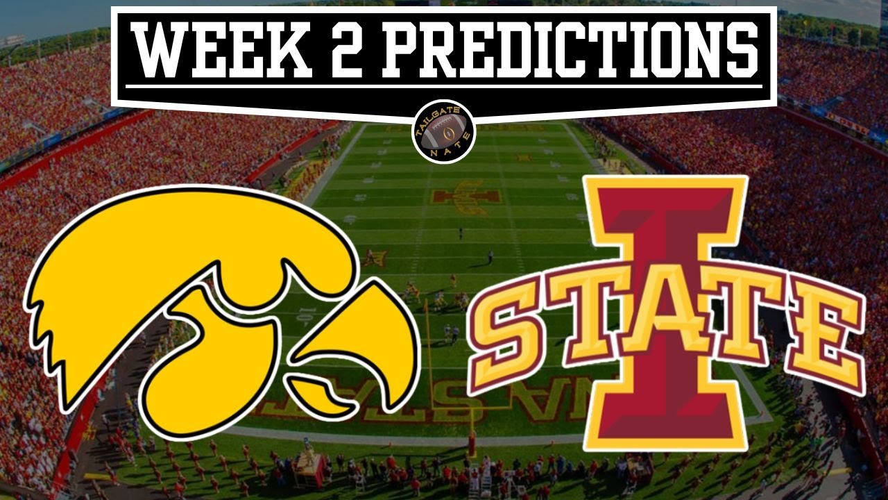 Iowa vs Iowa State 2025 Week 2 Predictions - YouTube