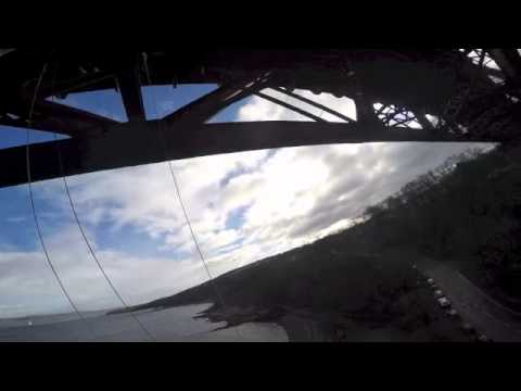 Forth Bridge Abseil 1 March 2015 - YouTube