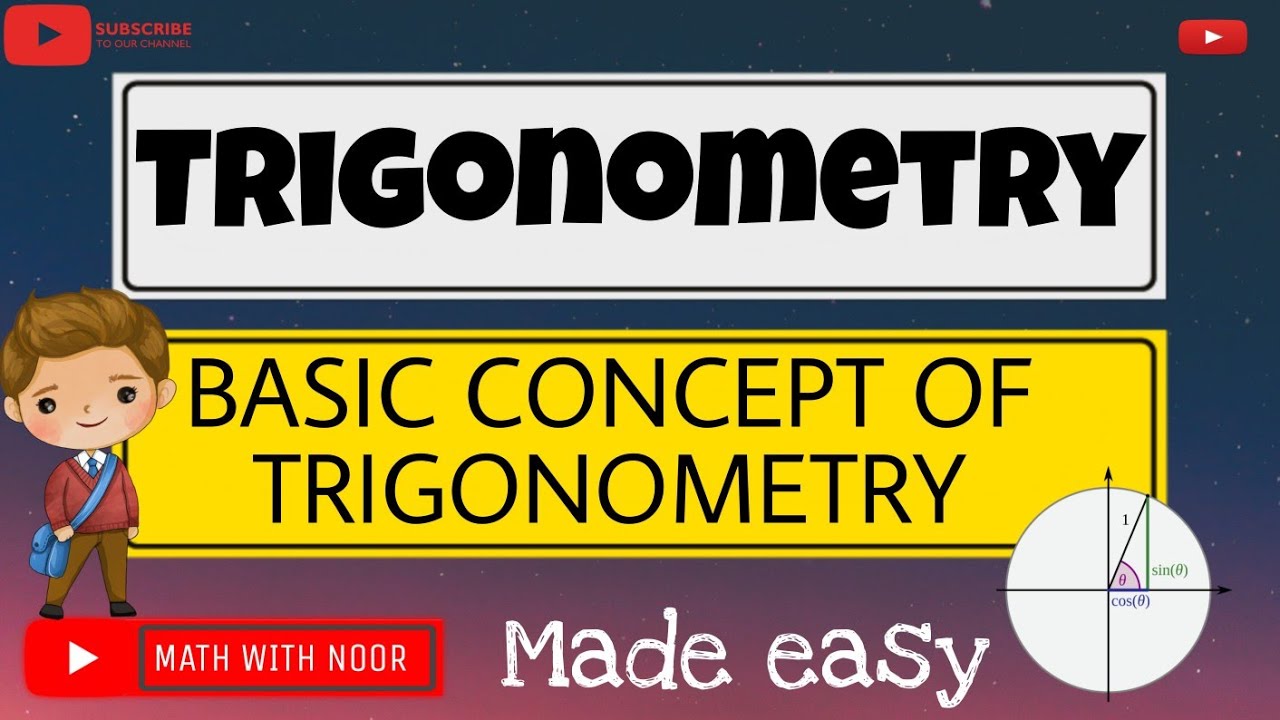 Basic concepts of Trigonometry (Table,Quadrant, formula, degree and ...