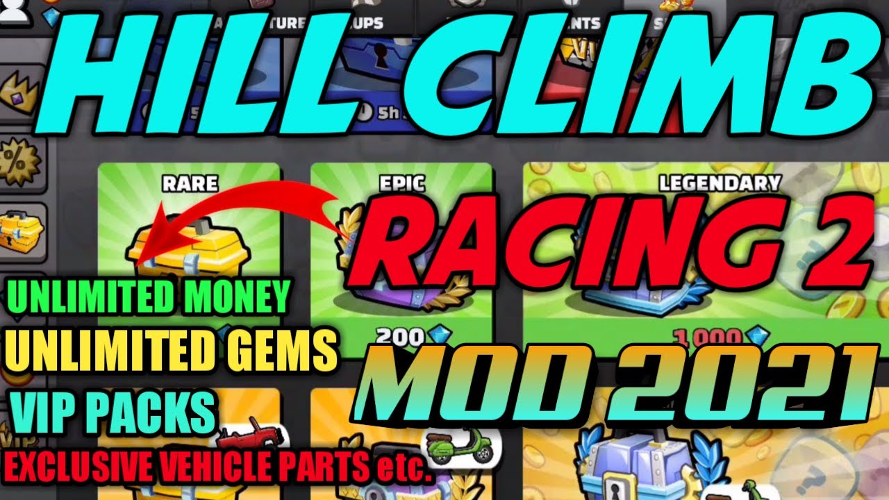 HILL CLIMB RACING 2 MOD 2021 || HILL CLIMB RACING 2 MOD 2021 APK - YouTube