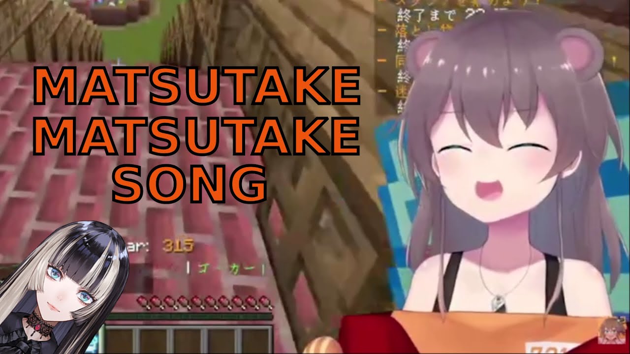 [Natsuiro Matsuri] Matsuri Can't Stop Singing Matsutake Song [Minecraft] - YouTube