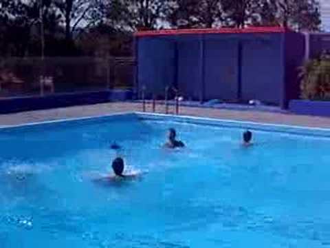 bombing into the pool !! - YouTube