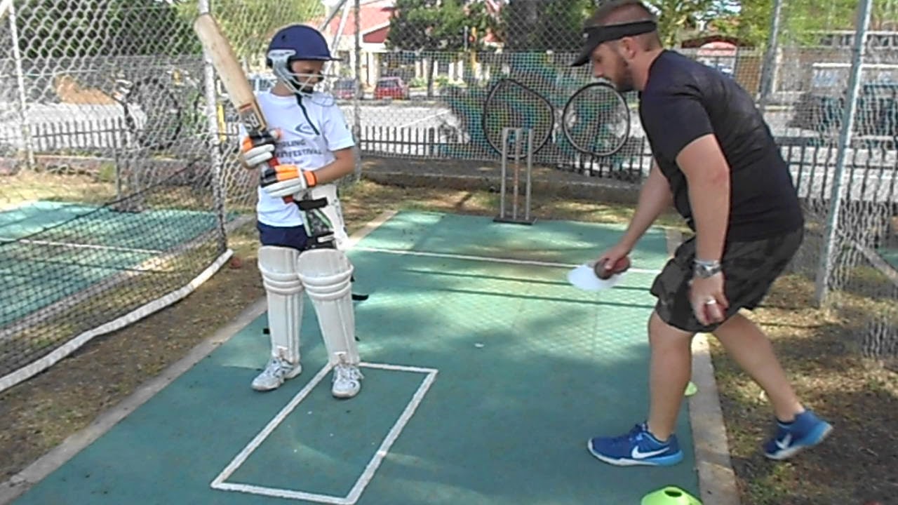 1 Basic front foot drive - YouTube