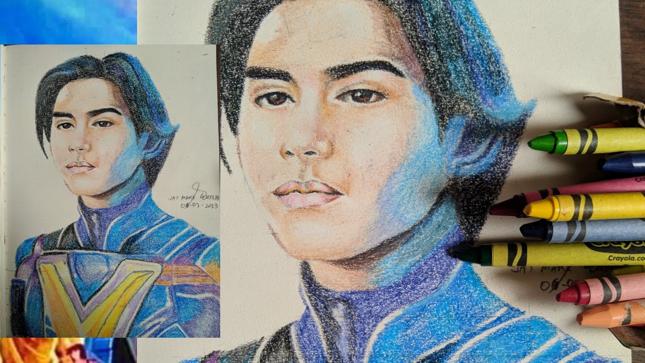 VOLTES V LEGACY DRAWING USING CRAYOLA #radsonflores #gma #episode # ...