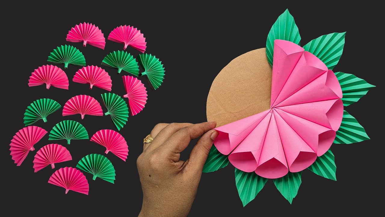 2 Beautiful Paper Wall Hanging / DIY Paper Craft For Home Decoration ...