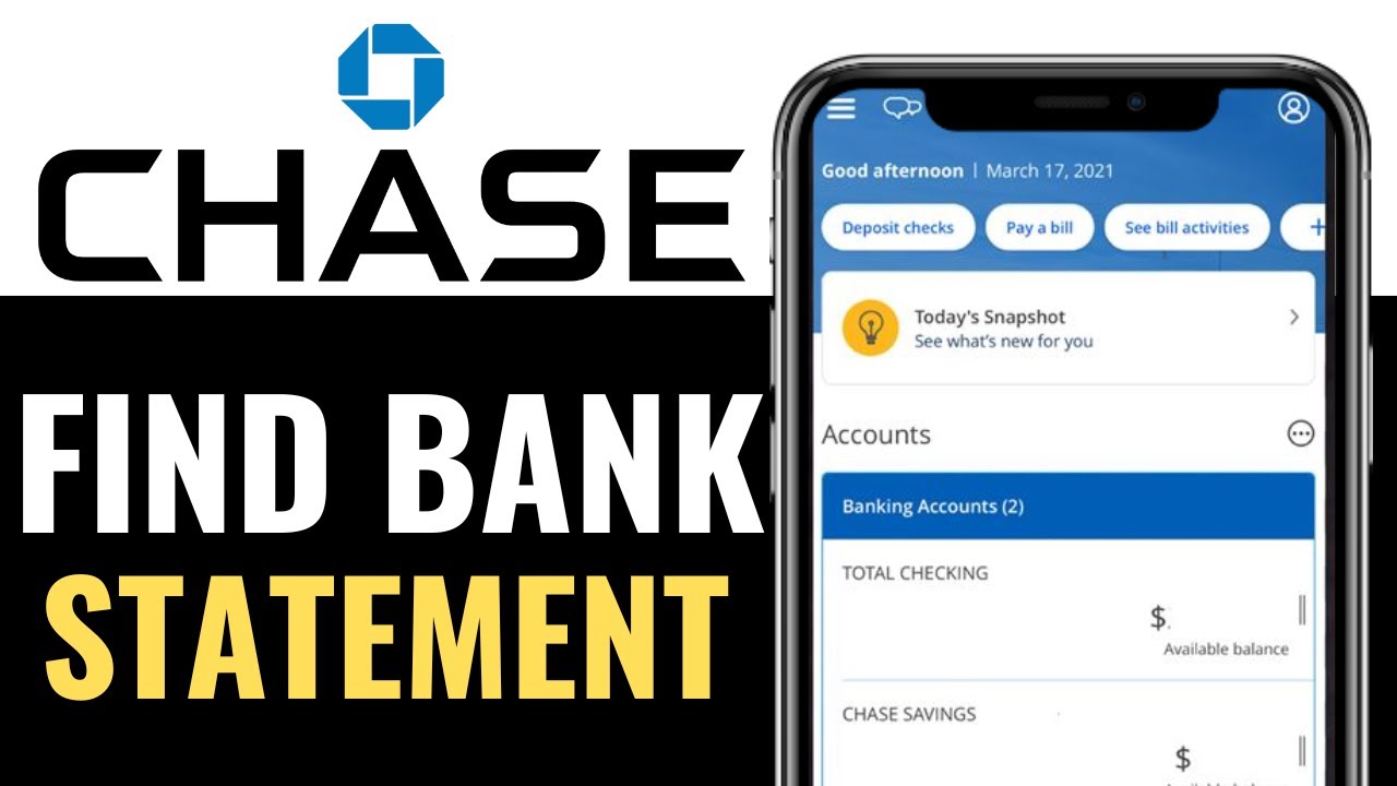 How to Find a Bank Statement on Chase App 2025 (Step-by-Step) - YouTube
