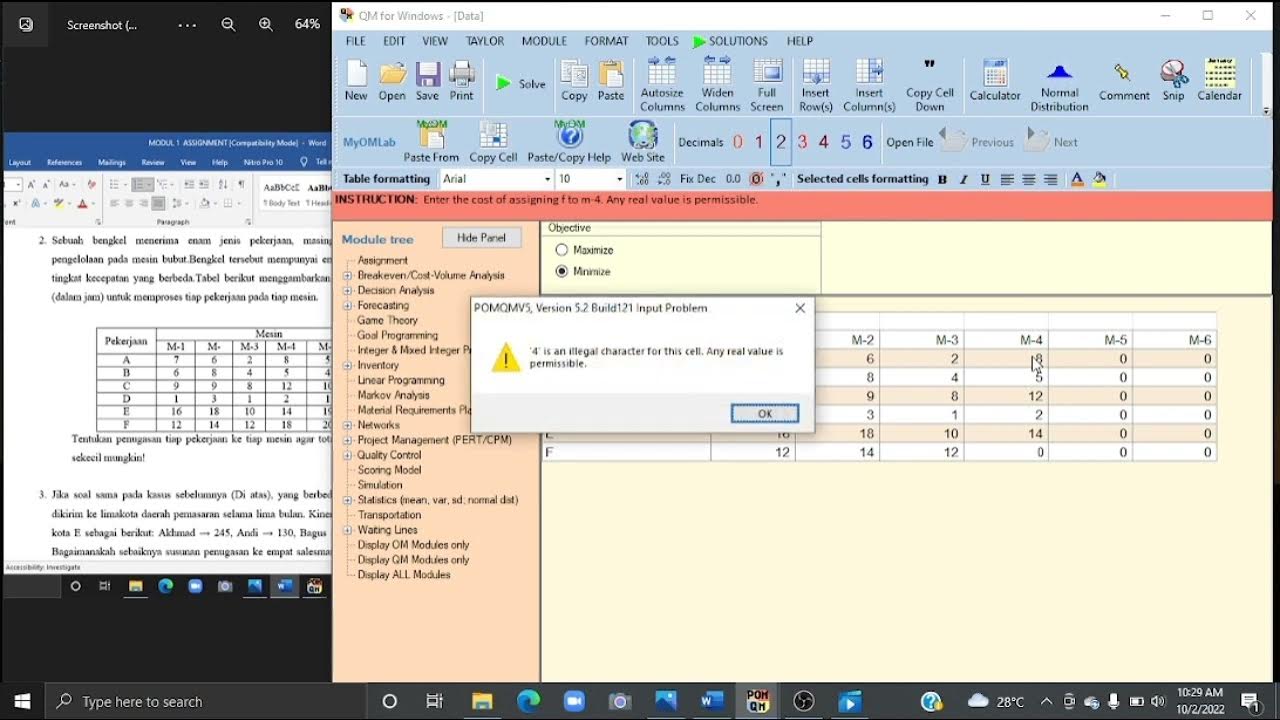 Tugas Aplikom Modul Assignment Soal 2 - YouTube