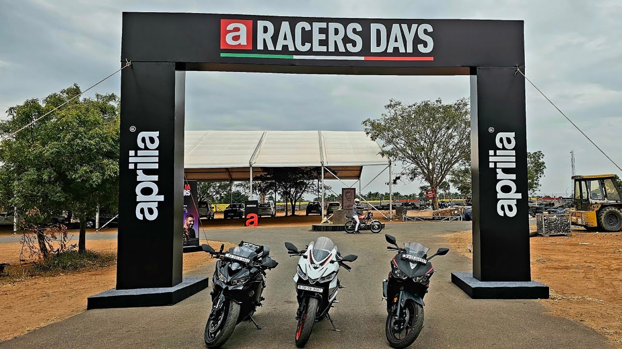Aprilia Racers Days 2024 | Kari Race Track - Coimbatore #rs457 - YouTube