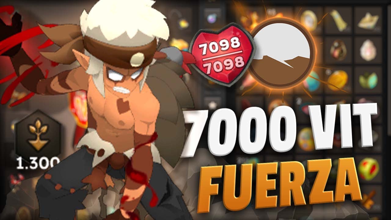 SACROGRITO 1300 DE FUERZA Y 7000 DE VITALIDAD 🫡 | DOFUS - YouTube