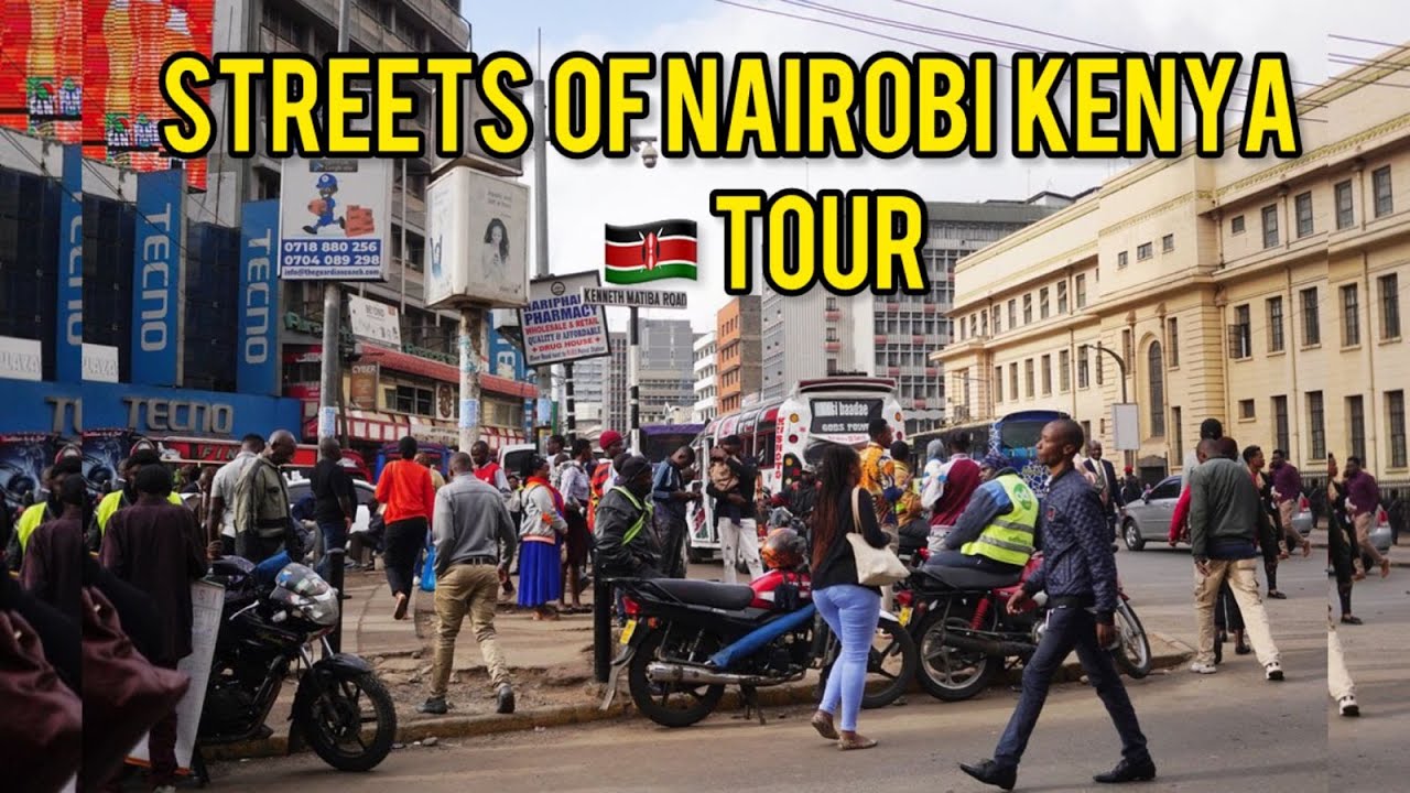 Streets Of Nairobi Kenya Walking Tour 🇰🇪 EXPLORING Nairobi Kenya ...