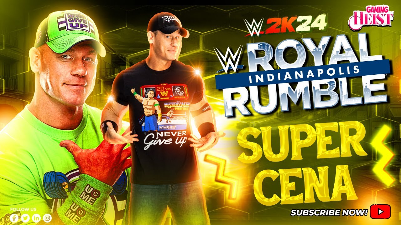 Super Cena Royal Rumble Winner - YouTube