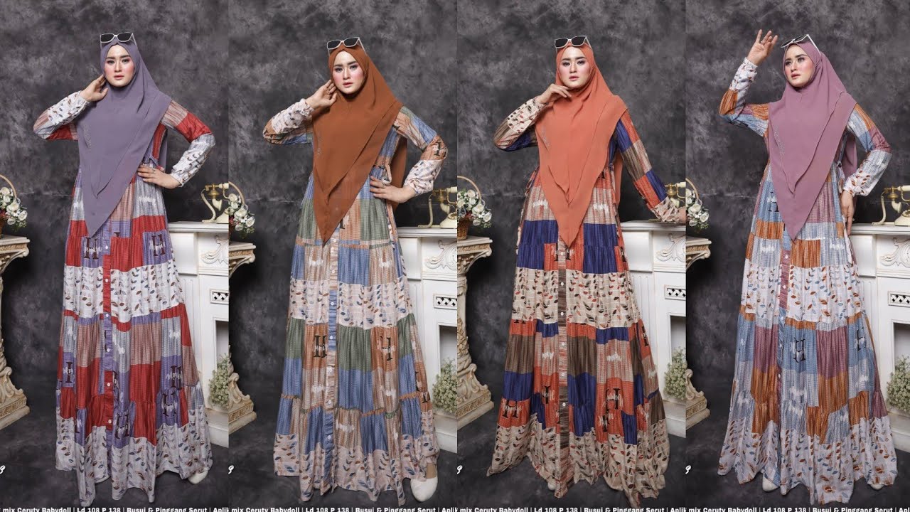 GAMIS SYARI TERBARU 2022 PRINTING HOMEYDRESS HUMAIRA BATCH 3 - YouTube