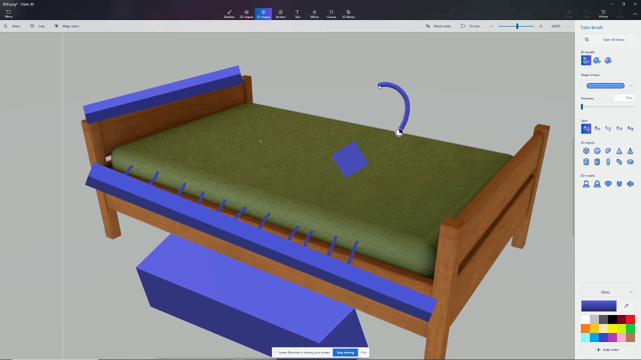 Prototype for Self Making Bed - YouTube