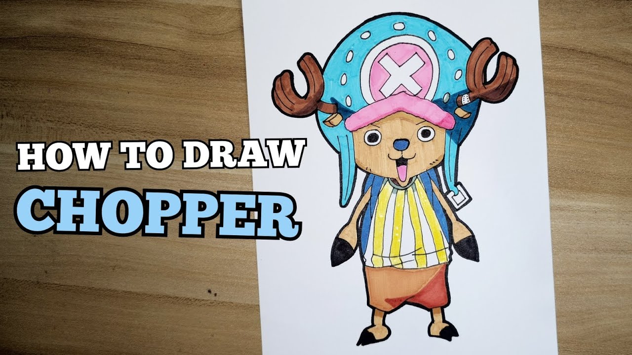 How To Draw CHOPPER - One Piece | Easy Anime Drawing | @AnimeDrawHolic ...