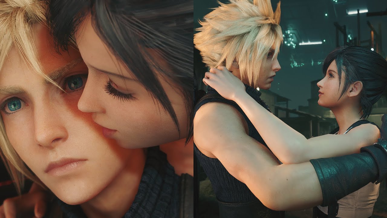 FF7Rでティファとキスする方法【FF7R MOD│FF7R PC│FF7リメイク】 - YouTube