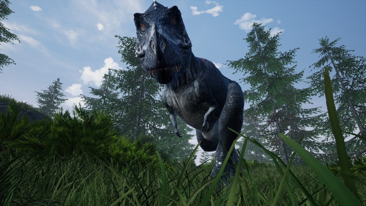 The Isle: A wild TSL Rex Appears. - YouTube