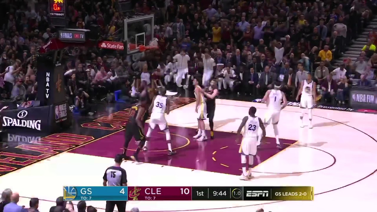 LeBron James off-the-backboard dunk😤😤 - YouTube