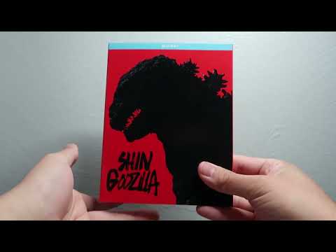 Shin Godzilla Blu-ray Unboxing (One Shot)
