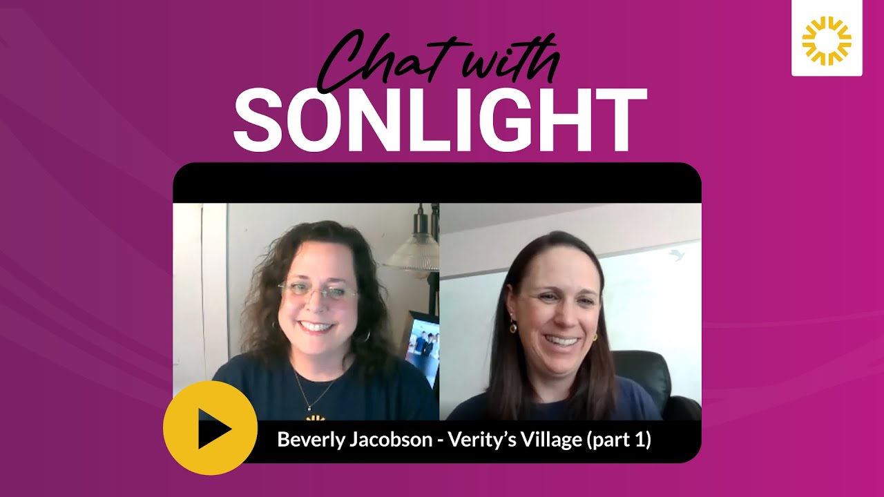 Chat with Sonlight: Beverly Jacobson - Verity Village Part 1 - YouTube