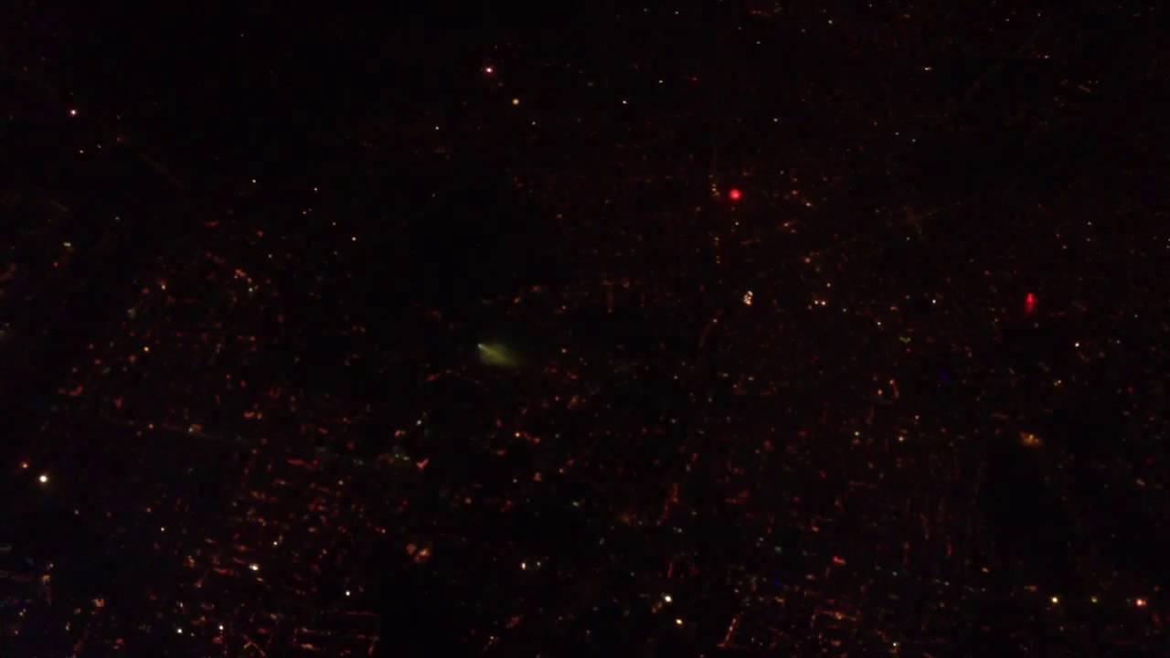 Airplane View of Diwali Fireworks in Delhi - YouTube
