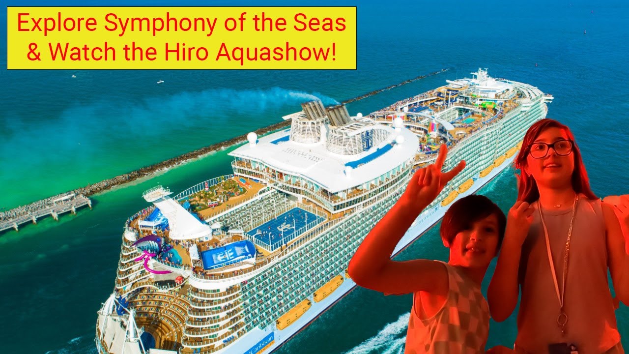 Symphony of the Seas: Hiro Water Show! - YouTube
