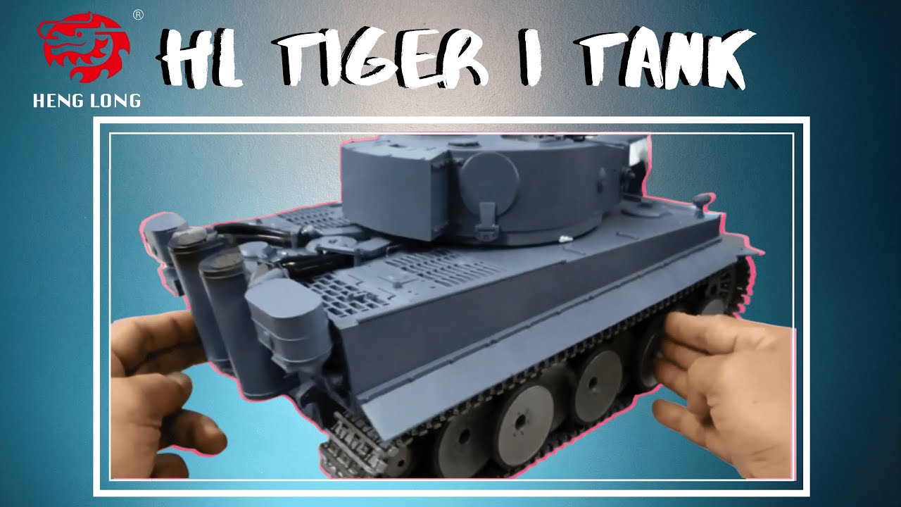 Unboxing HL Tiger 1 tank full upgrade - YouTube