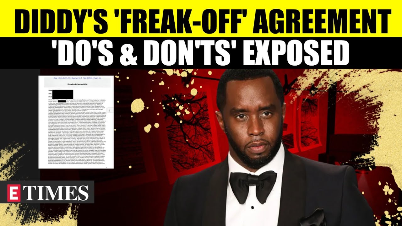 Diddy's Secret Party NDA Exposed: Signees Must Keep Quiet About All ...